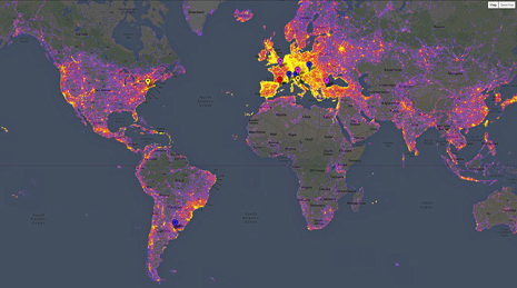 Los lugares más fotografiados del mundo en un mapa interactivo creado ...
