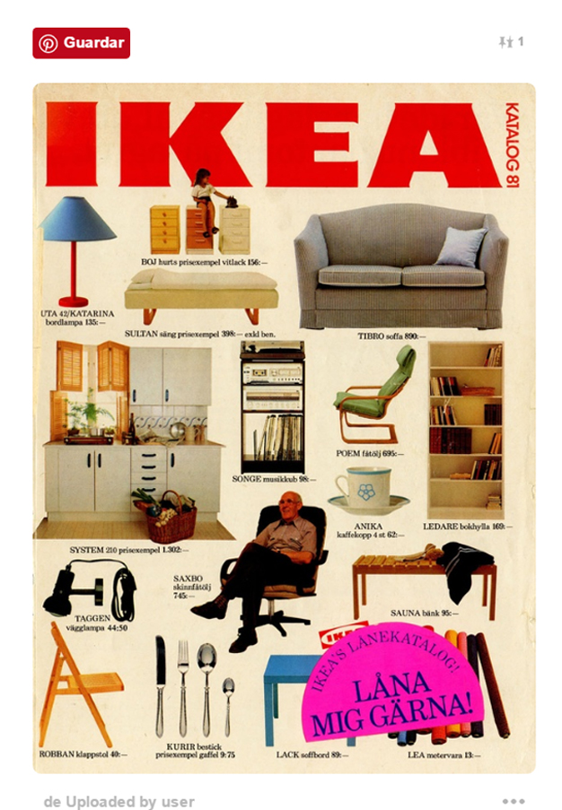 Viaje en el tiempo con los catálogos vintage de IKEA