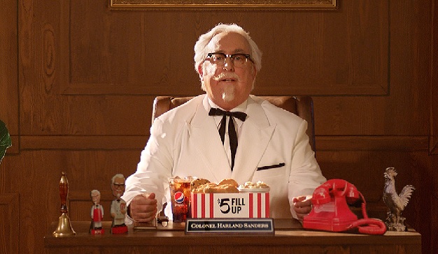 KFC elige deliberadamente a un actor poco conocido como el nuevo ...
