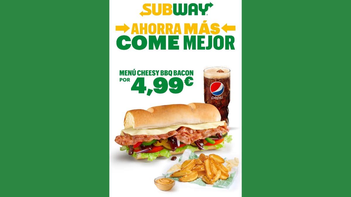 Subway lanza un menú para luchar contra la "cuesta de enero"