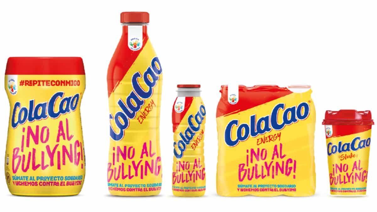 ColaCao alza la voz y lanza un mensaje contra el acoso escolar