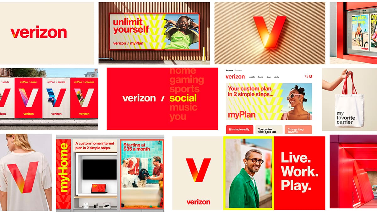 Al logo de Netflix le sale un hermano (casi) gemelo: Verizon
